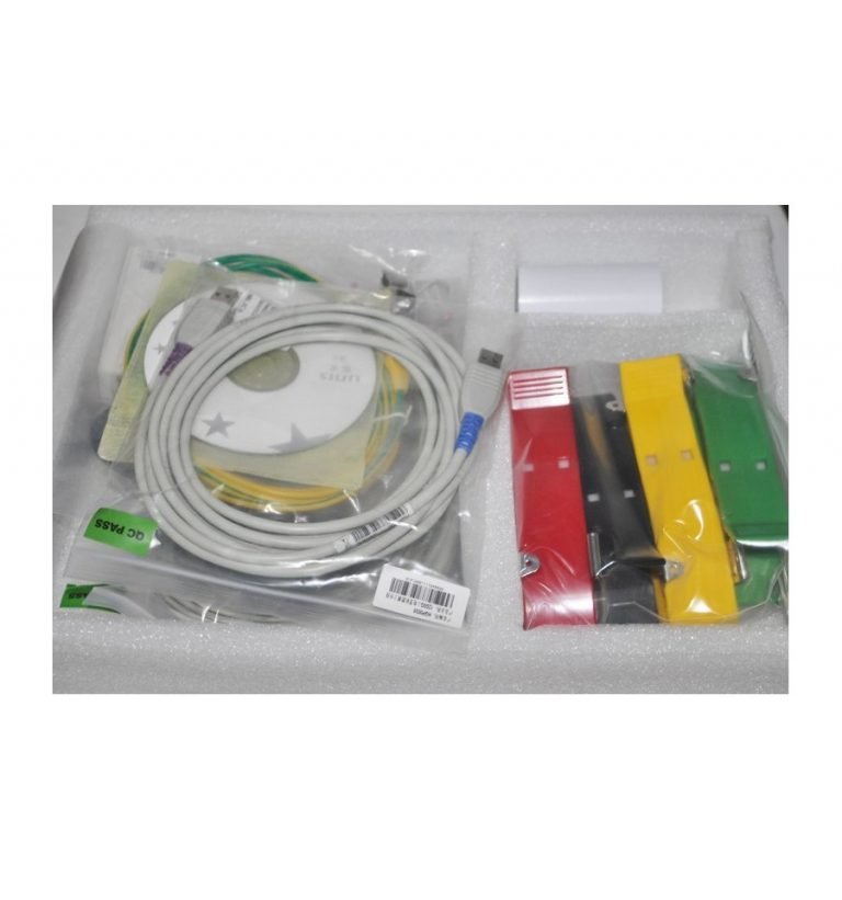 Electrocardiógrafo Portátil ECG EKG Digital 3-canales con pantalla ...